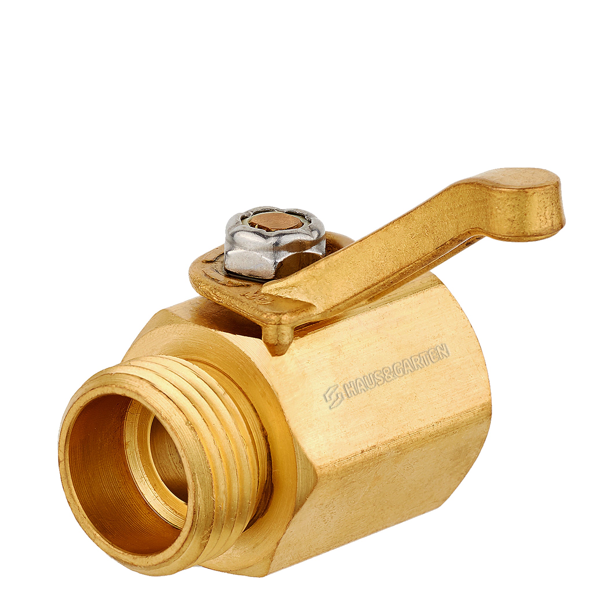 Heavy-Duty Brass Shut Off Valve - Haus & Garten®